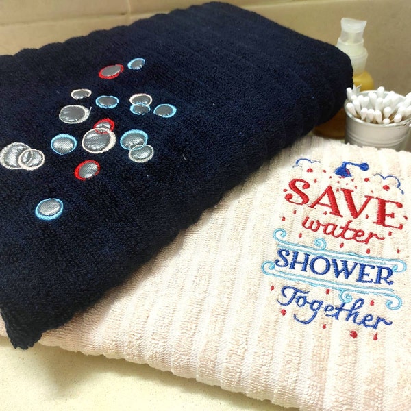 Save Water, Shower Together - Machine Embroidery Design, Embroidery ...