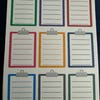 FILL IN BLANK Schedule Label Planner Sticker for Planner or Calendar - Etsy
