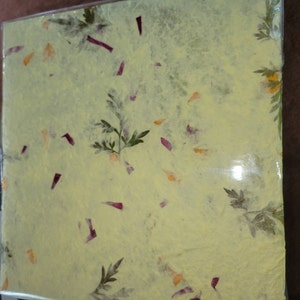 Handmade Paper Eco Friendly Paper Natural Paper Textured - Etsy