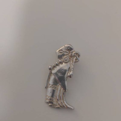 Anglo Saxon Raven Pendant Based on the Sutton Hoo Shield Mount Silver ...