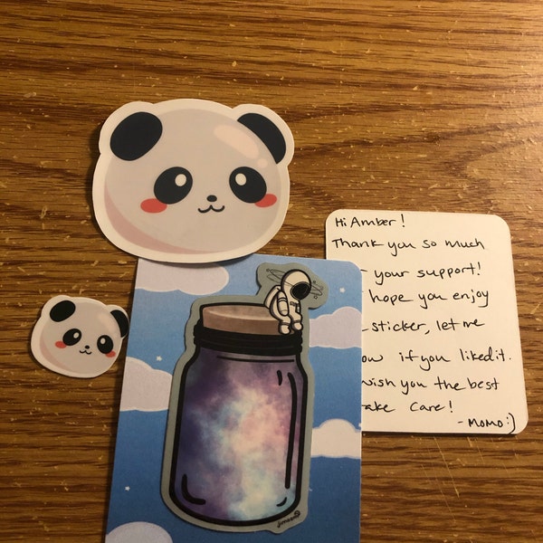 Cute Kawaii Baby Panda / Polar Bear / Brown Teddy Bear Sticker Set ...