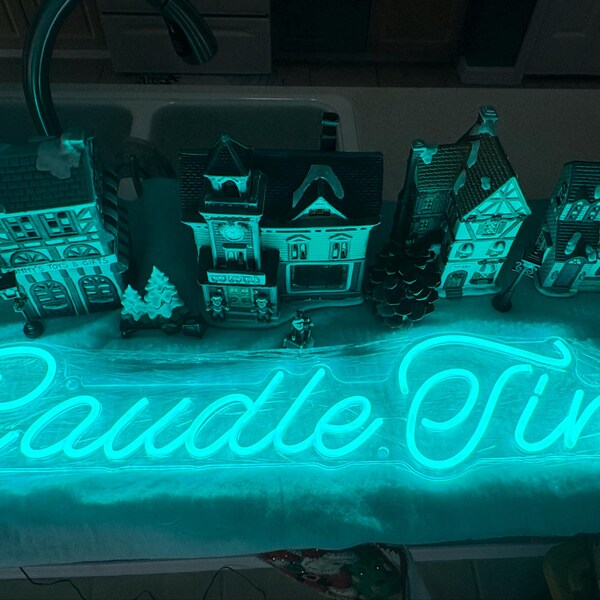 Custom Aesthetic Neon Sign Neon Sign Birthday Gift LED Neon Sign Name ...