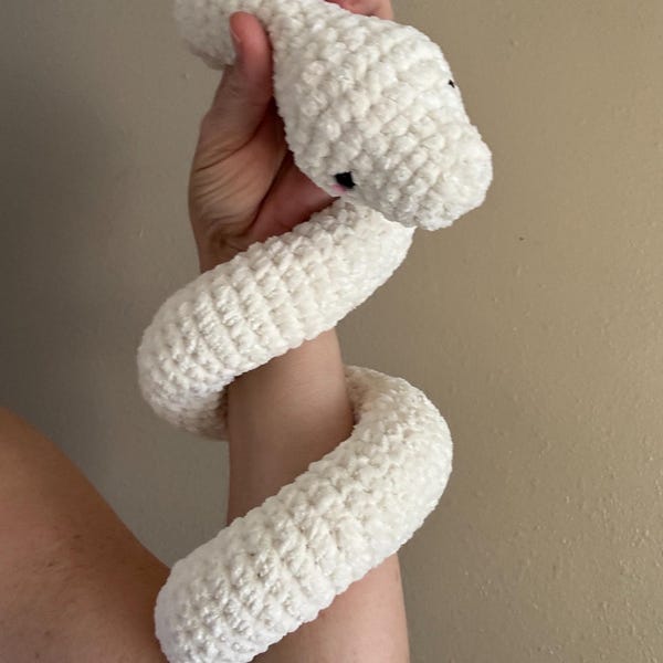 Snake Crochet Pattern and Tutorial / Viral Crochet Snake / Amigurumi ...