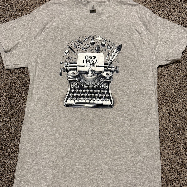 Once Upon a Time Tshirt Storytelling Shirt Literary Gift Enchanted ...