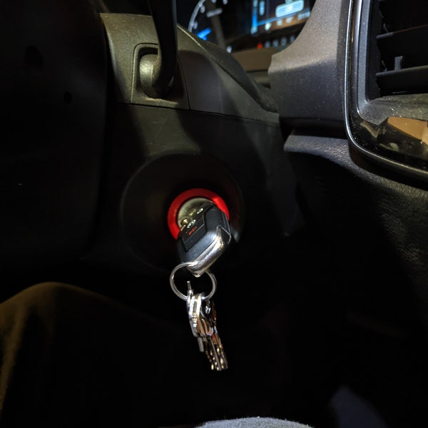 2019+ Ford Ranger Colored Ignition Trim Ring Bezel - XL & XLT | Durable ...