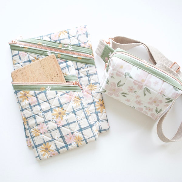 PDF Alpen Belt Bag Pattern || Digital PDF Quilted Cross-body Bag ...