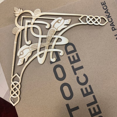 Celtic Knot Vector, Corner Design 5, Svg, Dxf, Ai, Cdr, Pdf, Eps. for ...