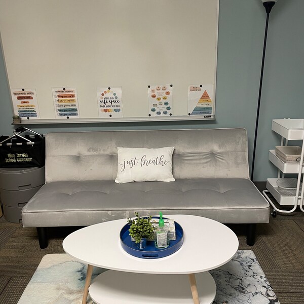 Set of 12 Counseling Posters School Psychologist Wall Art Therapy ...