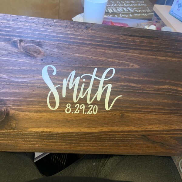 Sale!!! Alternative Guest Book // Wood Guest Board // Wedding Sign in ...