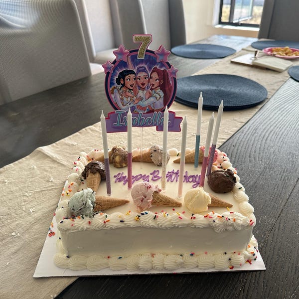 Personalized Huntrix Birthday Cake Topper: Kids Party Decoration - Etsy