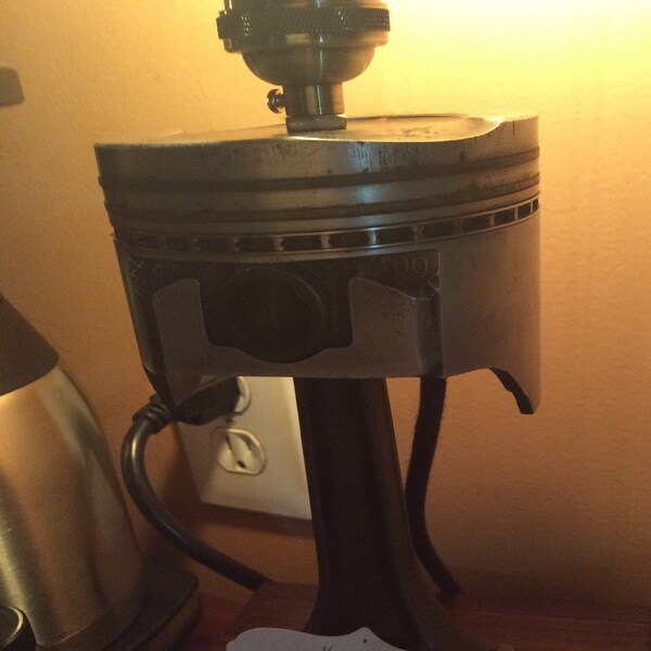 V8 Piston Lamp No.5 - Etsy