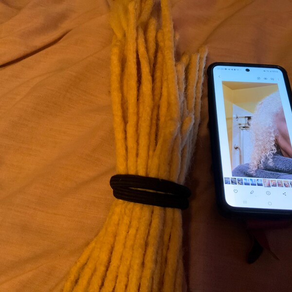Real Human Hair Loc Extensions Bundles | Permanent & Hand-made ...
