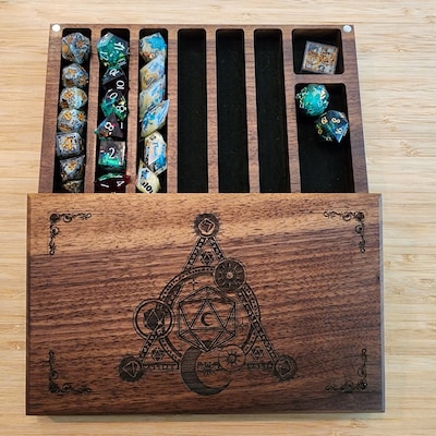 Dnd Spell Slot Player Deck Wood Dnd Dice Dungeons and Dragons for All ...