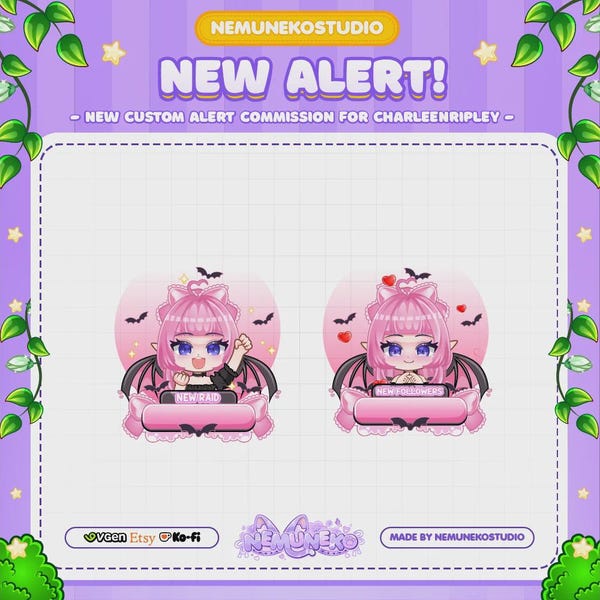 Custom Animated Facecam Overlay / Webcam Overlay in Cute Style or ...