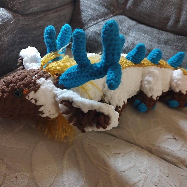 Crochet Light Dragon Pattern, Zelda TOTK - Etsy