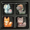 Casting Shadows - Kickstarter Shadow Meeple Stickers/decals Upgrade Kit ...