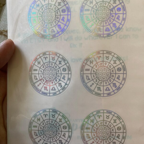 US Calendar Holiday Stickers, Holographic Planner Date Stickers ...