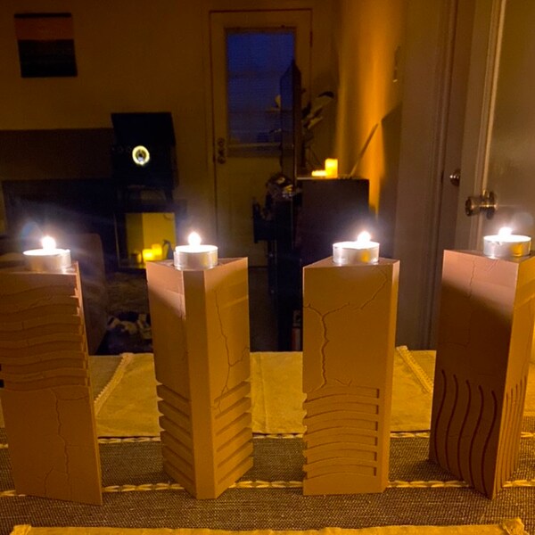 Large, Full-size the Fifth Element Inspiredelemental Stones (water ...