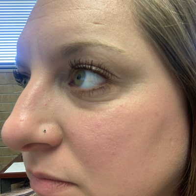 Ultra Tiny 2mm TRI-BEAD Nose Ring Threadless Nose Stud Dainty Nose ...