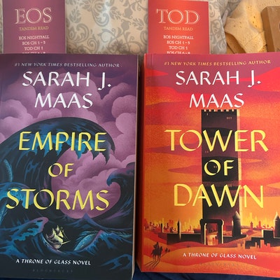 Throne of Glass Tandem Read Bookmarks Set of 2 Matches New Covers ...