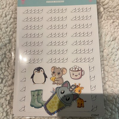 14 Day Mouse Ears Countdown Sticker Sheet, Magical Holiday/vacation ...