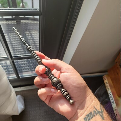 Handmade Wooden Wand, Beech Wood With Twisted Handle - Etsy