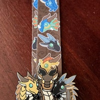 Toothless Charm Light Fury Charm Night Lights Charms How to Train Your ...