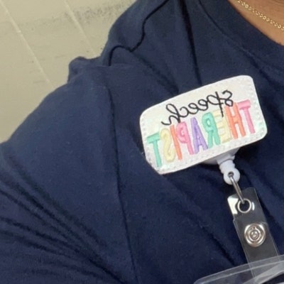 ASL Badge Reel I Love You Badge Sign Language Badge - Etsy