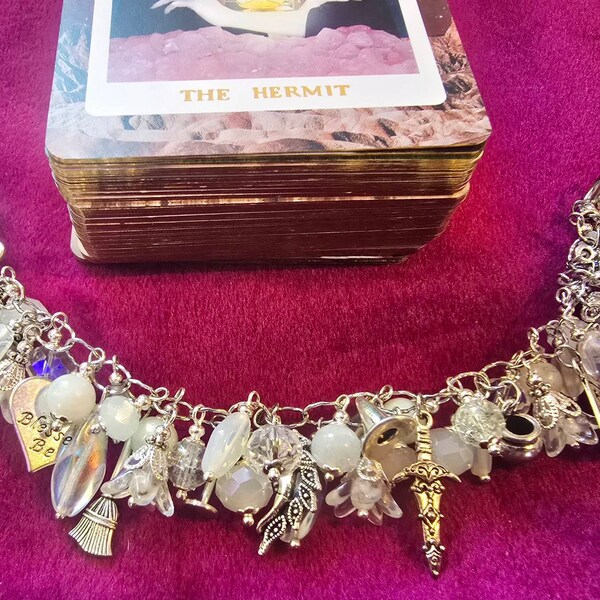 NYX Goddess Spell Beads Deluxe Meditation Tools. Wicca Pagan Prayer ...