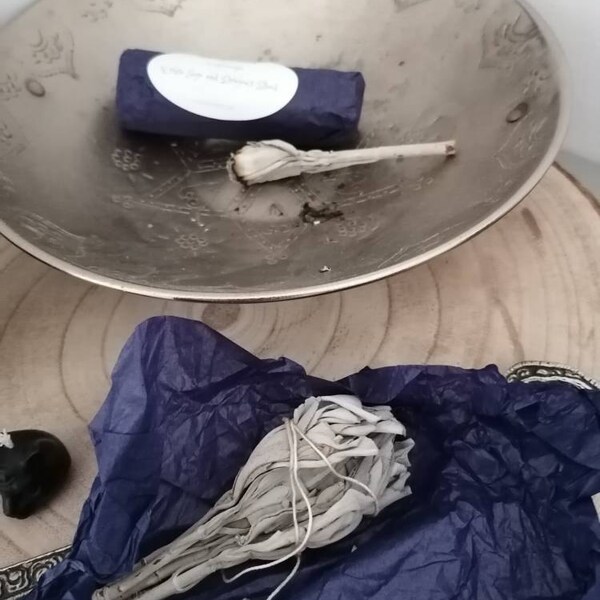 White Sage Smudge Small Torch Organic Stick for Smudging, Purification ...