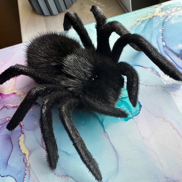 Giant Spider Sleeping Plush for Adults, Weighted Plushie, Cute Monster ...