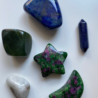 Medium Rainbow Moonstone, Tumbled Rainbow Moonstone, Blue Flash ...