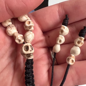 Bodhi Seed Mala With Conch Shell Markers and Guru Bead Black Tassel on ...