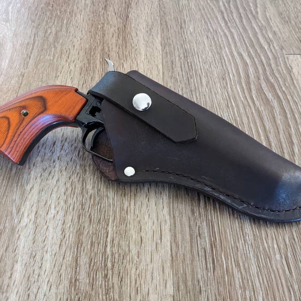 Revolver .22lr Holster Ruger Wrangler Heritage Rough Rider Hand Crafted ...