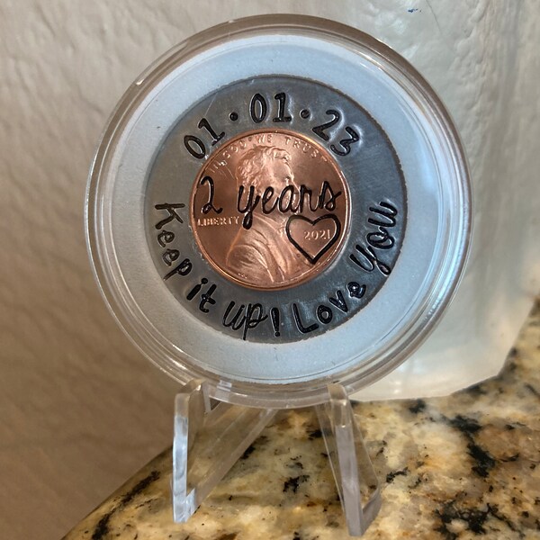 Personalized Sobriety Coin and Case, Sobriety Gift, AA Recovery Gift ...
