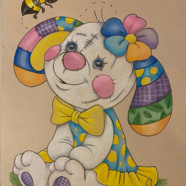 Bee | Mariola Budek - Coloring Page | Printable Adult Kids Cute ...