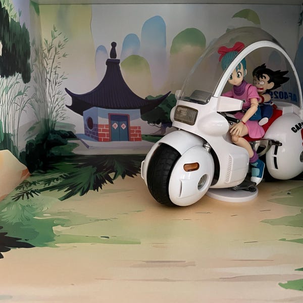 Dragon Ball Z: Fusion Diorama Backdrop for IKEA Detolf / Blaliden - Etsy
