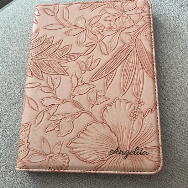 Retro Embossed Flower Leather Kindle Case, All New Kindle Paperwhite ...