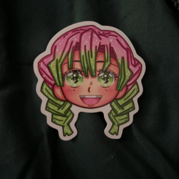 Cute Oni Slayer Demon | Vinyl | Die Cut Glossy Stickers | Scrapbook ...