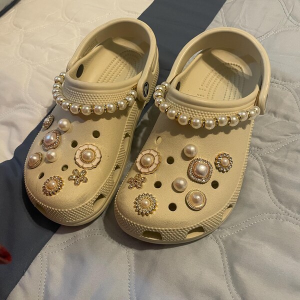 Cute Cartoon Shoe Buckles Set With Chain,crystal Animal Shoe Charms ...