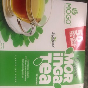 MOGO™ 50 Organic Moringa Tea Bags Refreshing and Delicious - Etsy