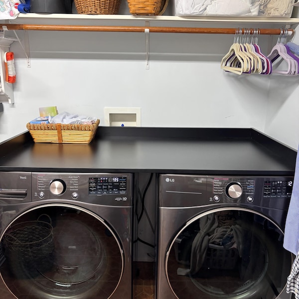 Laundry Countertop (6 Colors), for Frontloading Washer Dryer Units and ...