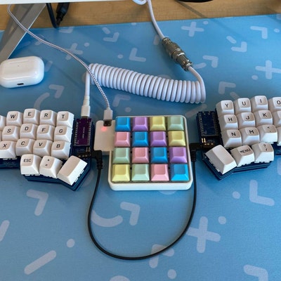 ZMK 16 Hotswap Mechanical Macropad qmk/vial Easily Programmable Keys ...