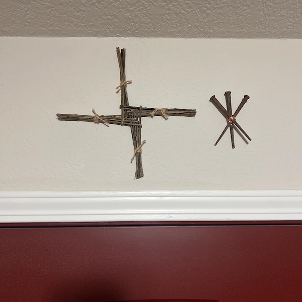 St. Brigid's Cross, Willow Cross, Celtic, Irish - Etsy