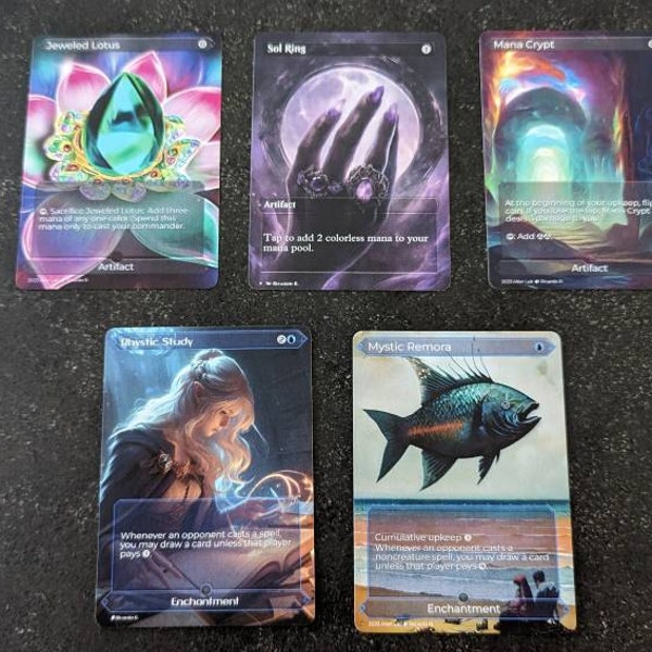 FOIL Kinnan, Bonder Prodigy MTG Custom Cards, Commander Alternate Art ...