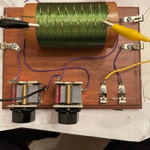 Cornell WW-II Foxhole Razor Blade Crystal Radio Kit With Earphone ...