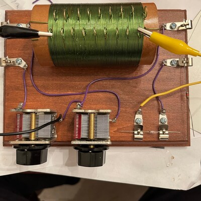 Dunwoody High Performance Crystal Set Radio Kit With Earphone - Etsy