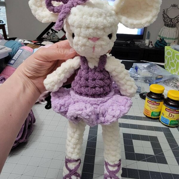 Crochet Brie Mouse & Mermaid Tail Pattern: Plush Ballet Toy (PDF ...