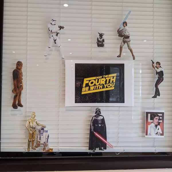 May the Fourth Be With You PRINTABLE, Star Wars Quote, Party Printable ...