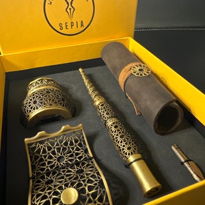 Infinite Stars Seljuks Dip Pen, Fountain Pen, Silver Dip Pen ...